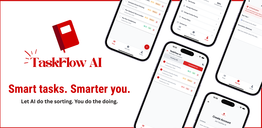 TaskFlow AI - Priority-First Task Manager | Case Study | AlimcoSoft